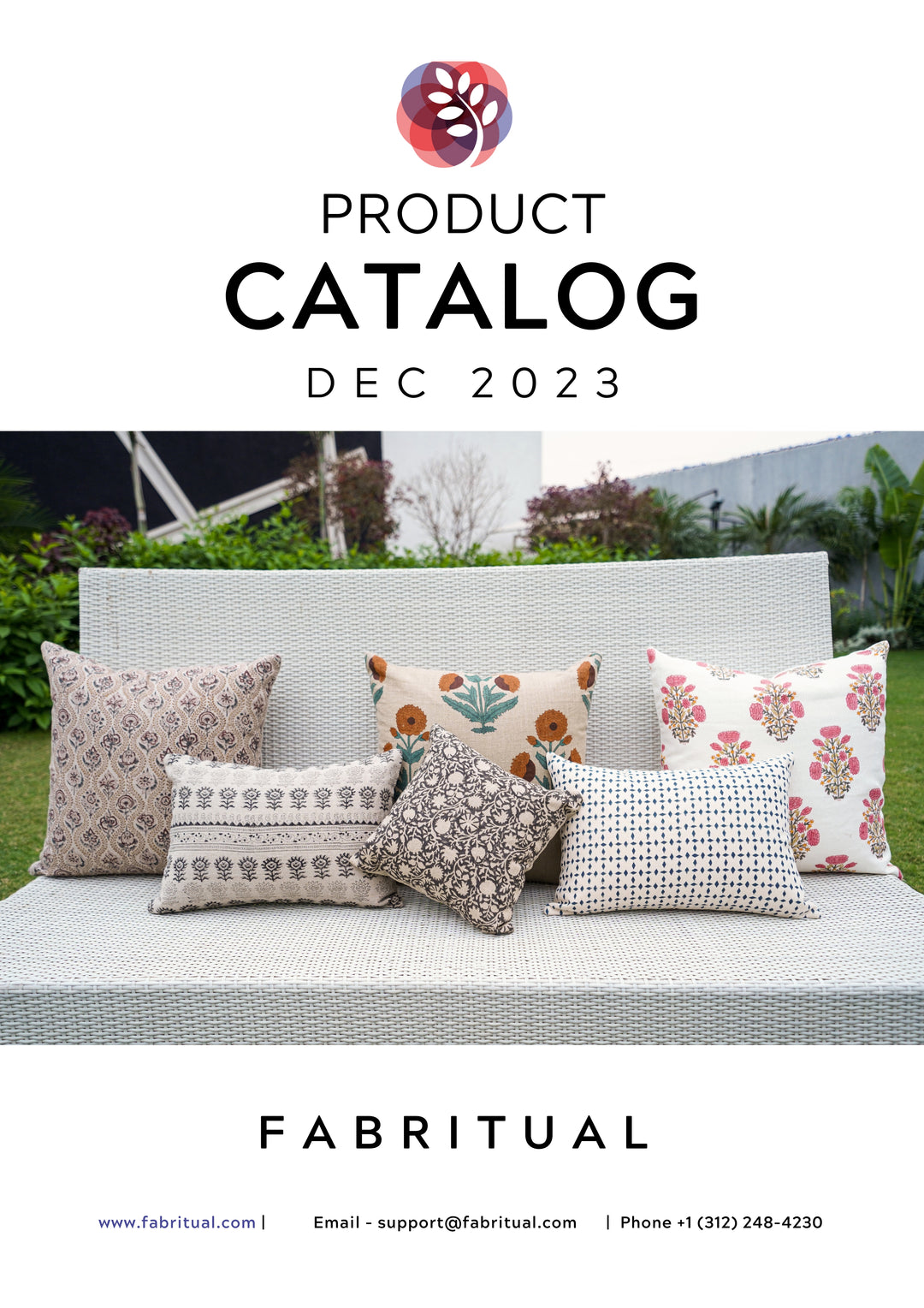 Premium Block Printed Linen Fabrics - Fabritual